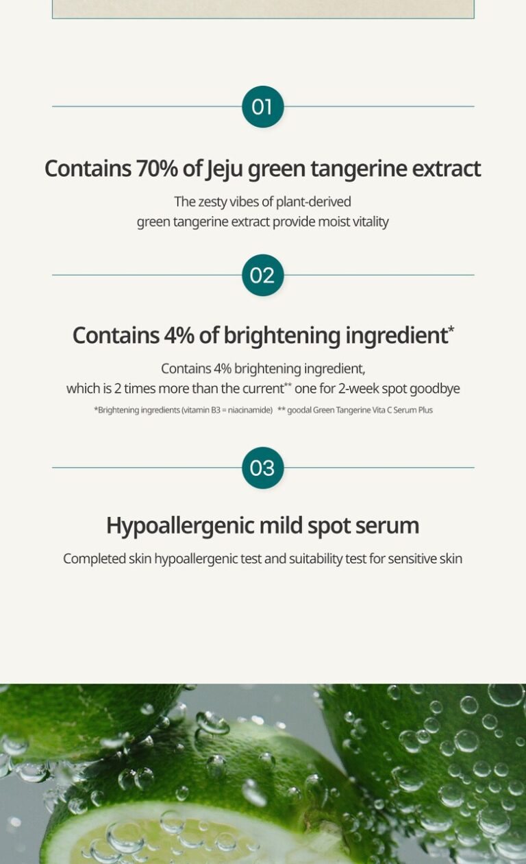 Goodal Green Tangerine Vita-C Dark Spot Care Serum Canada | #1 Korean ...